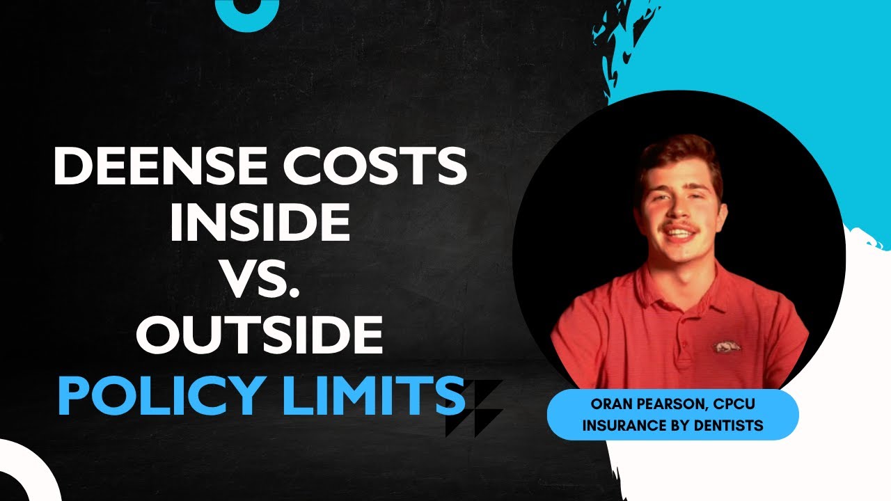 Defense Costs: Inside vs. Outside Policy Limits Explained - YouTube