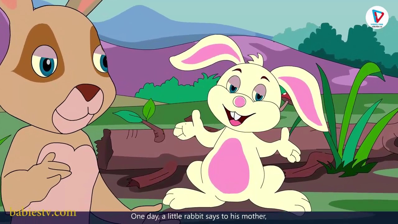 Video.fan | babiestv Obedient little rabbit (Moral Story) moral story ...