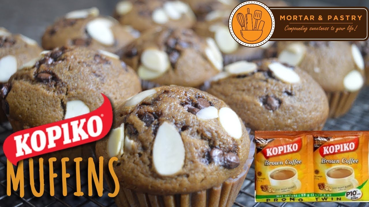 KOPIKO MOCHA MUFFINS USING KOPIKO BROWN 3-1 COFFEE | Ep. 14 | Mortar ...