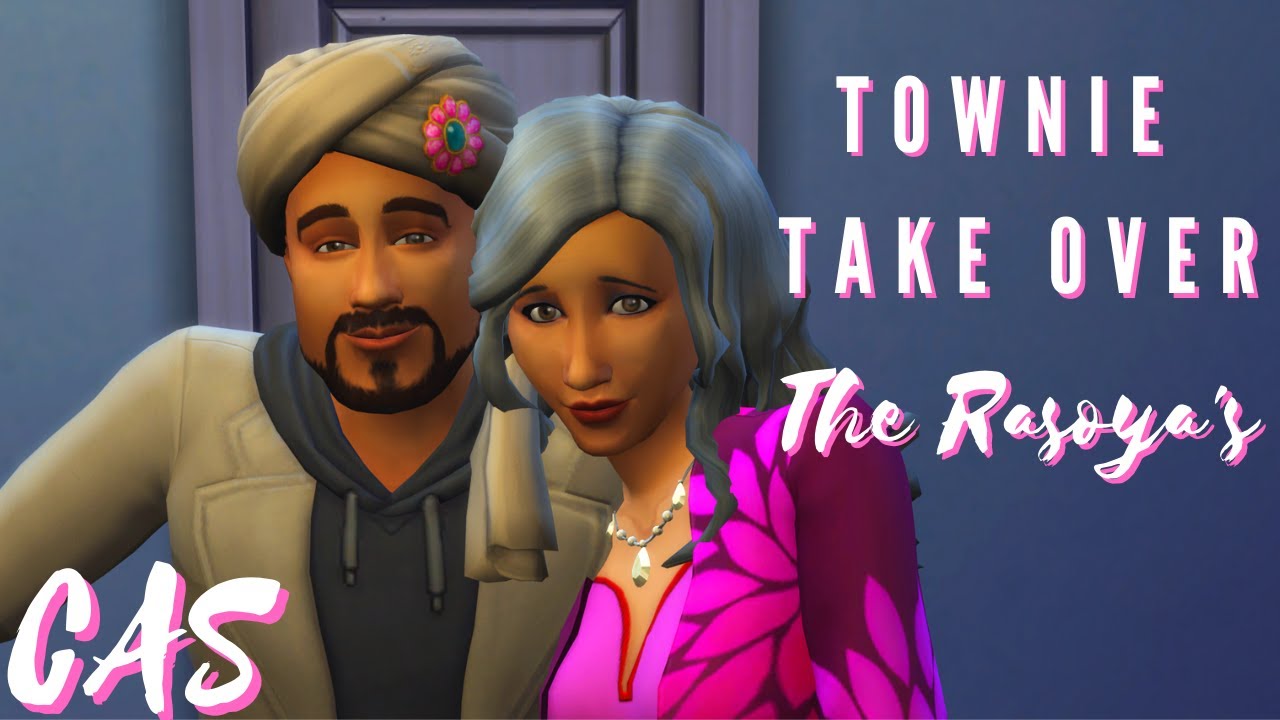 Townie Take Over: Raj & Geeta Rasoya |The Sims 4| CAS | EP5 - YouTube