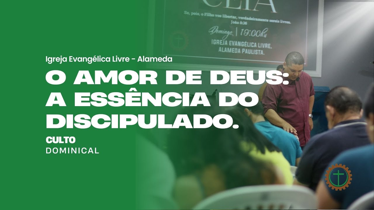 Culto Dominical - A preciosa e árdua comissão do discipulo - Marcos 8: ...