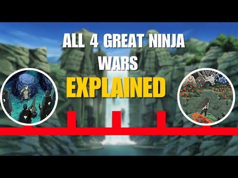 All 4 Great Ninja War EXPLAINED | Full Naruto Story Breakdown - YouTube