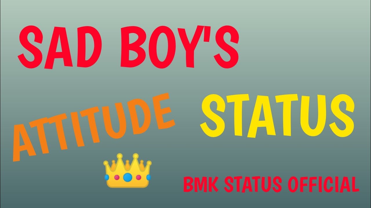 new #trending sad👑 boys new status #viral #attitude 💯blackscreenstatus ...