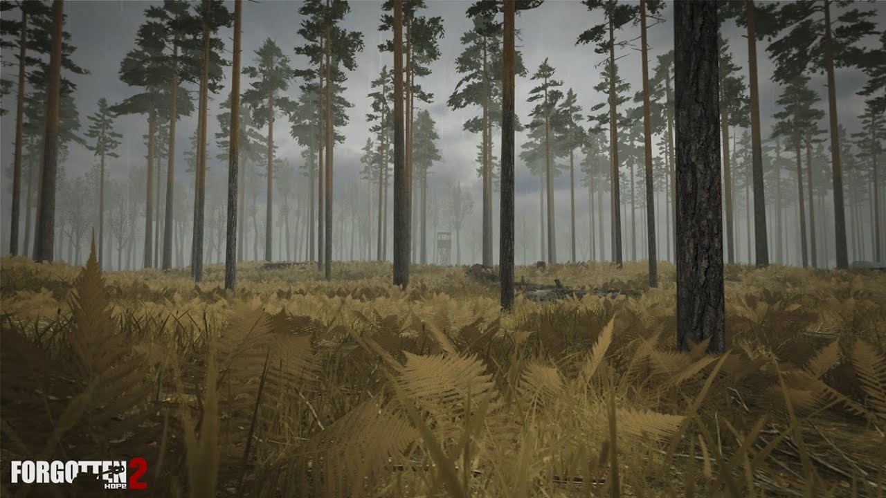 Forgotten Hope 2 — La Hardt Forest (layer 32) multiplayer gameplay - YouTube