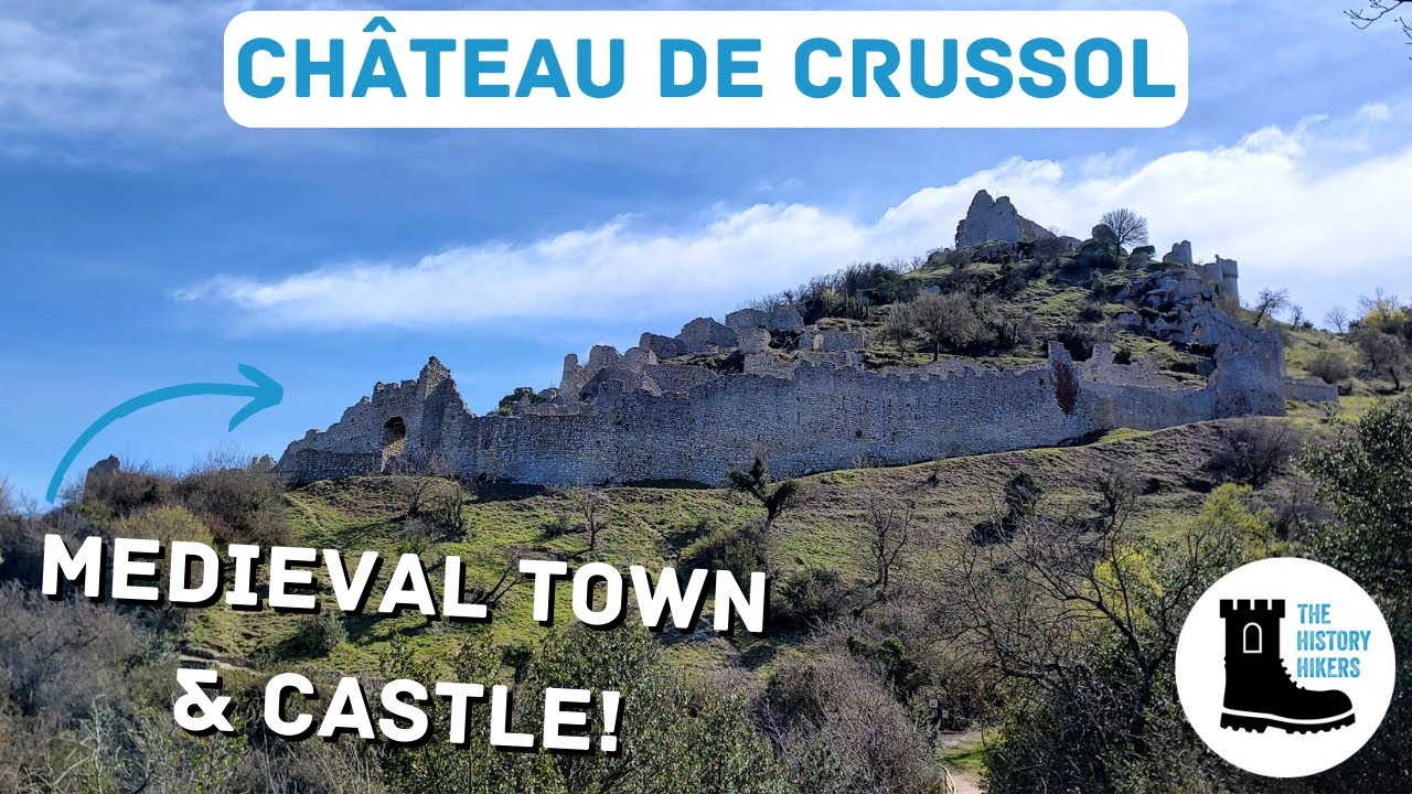 Exploring a Huge Medieval Town with Castle | Castle of Crussol - YouTube