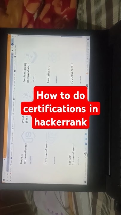 Hackerrank certificate #coding #certificate #exams #youtubeshorts # ...