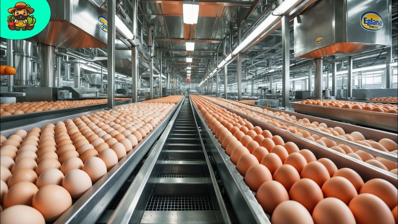 How Millions of Eggs Are Produced Everyday In Mega Factory With Modern ...