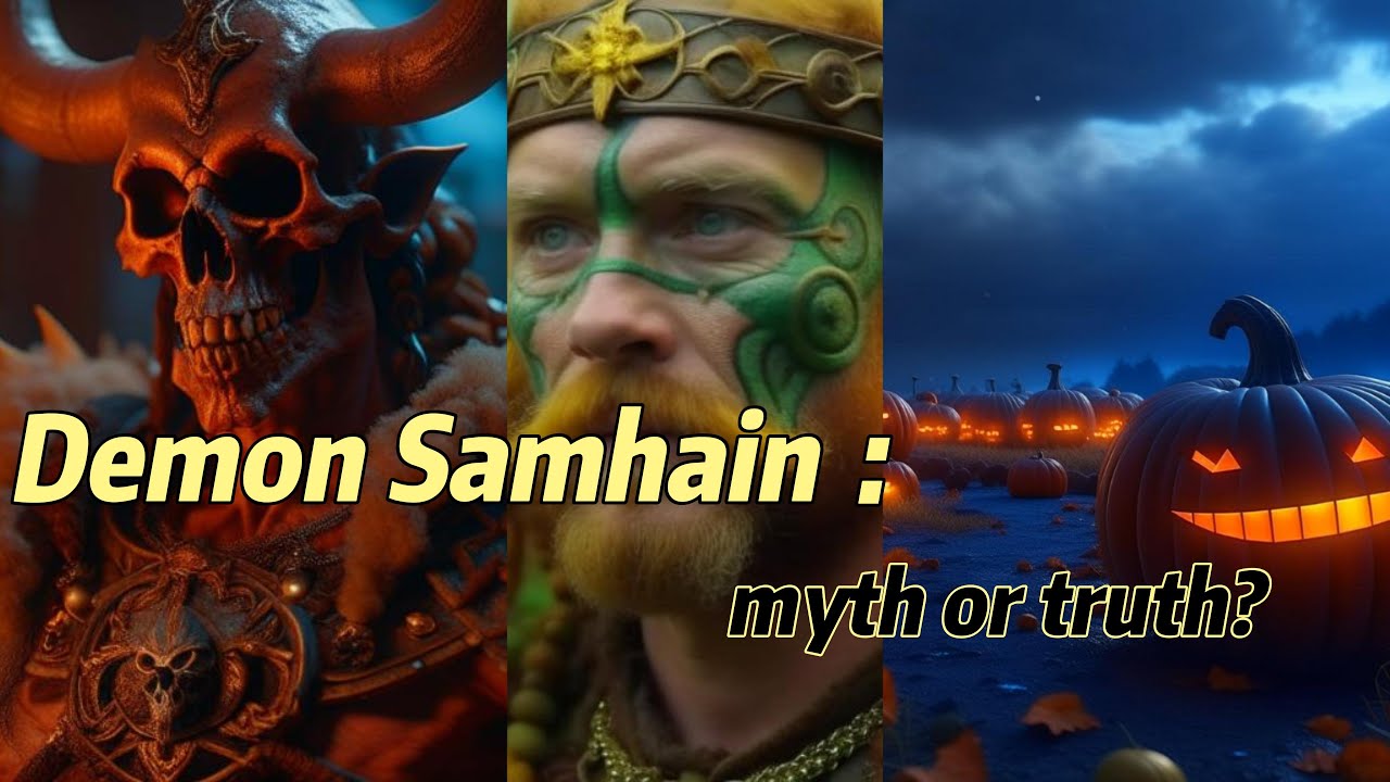 Demon Samhain. The holiday of Samhain and Halloween. Truth and Myth ...