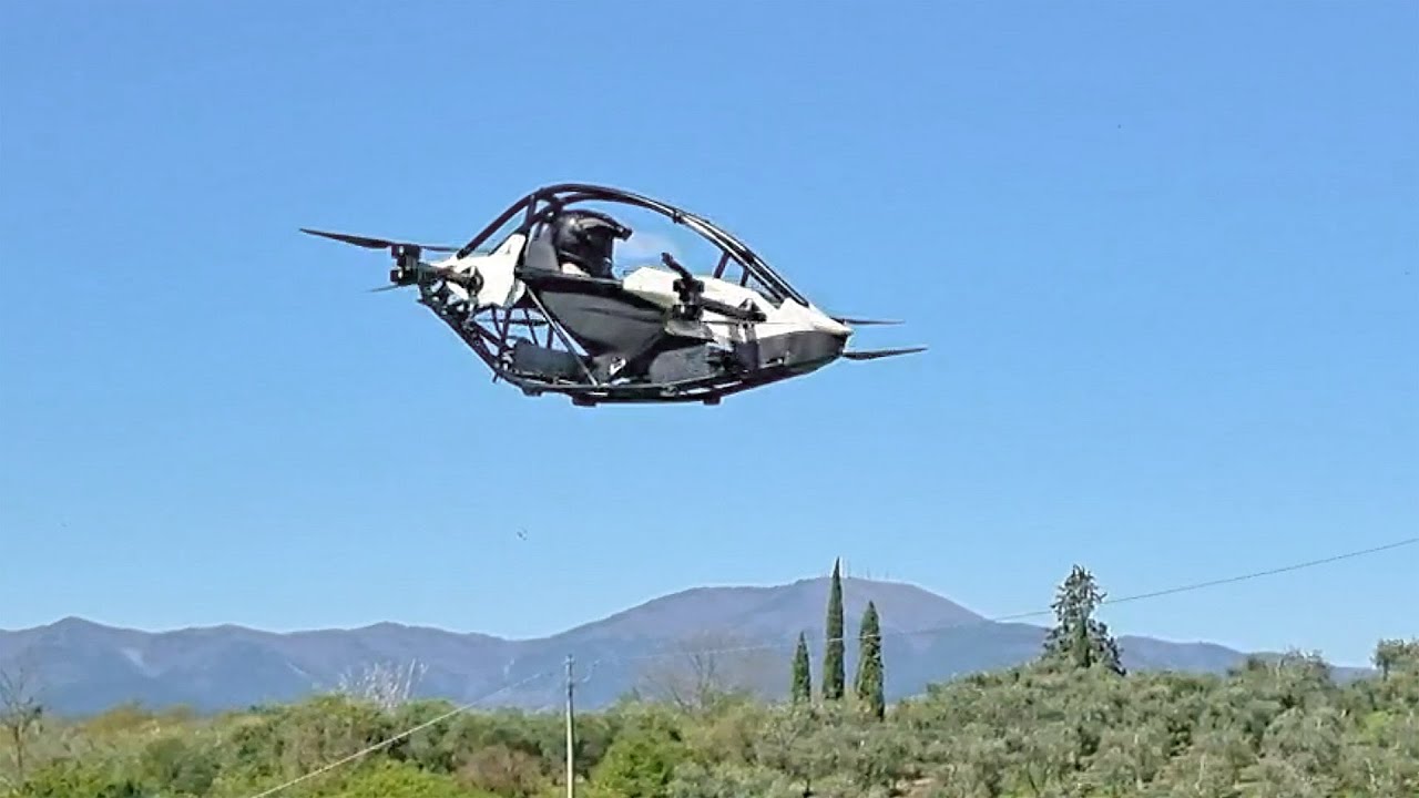 Jetson ONE - Take Off in Tuscany - YouTube