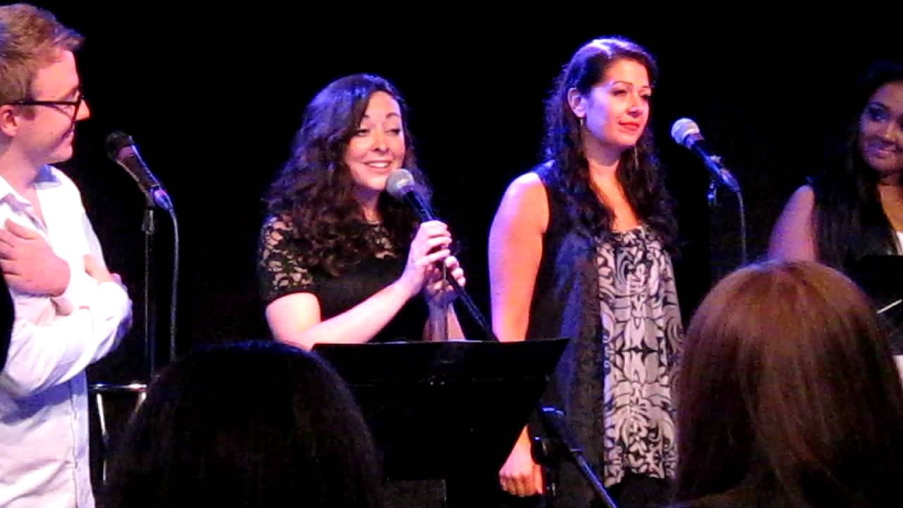 Sarah Earnshaw, Ashleigh Gray, Stevie Webb & Tori Allen-Martin singing ...