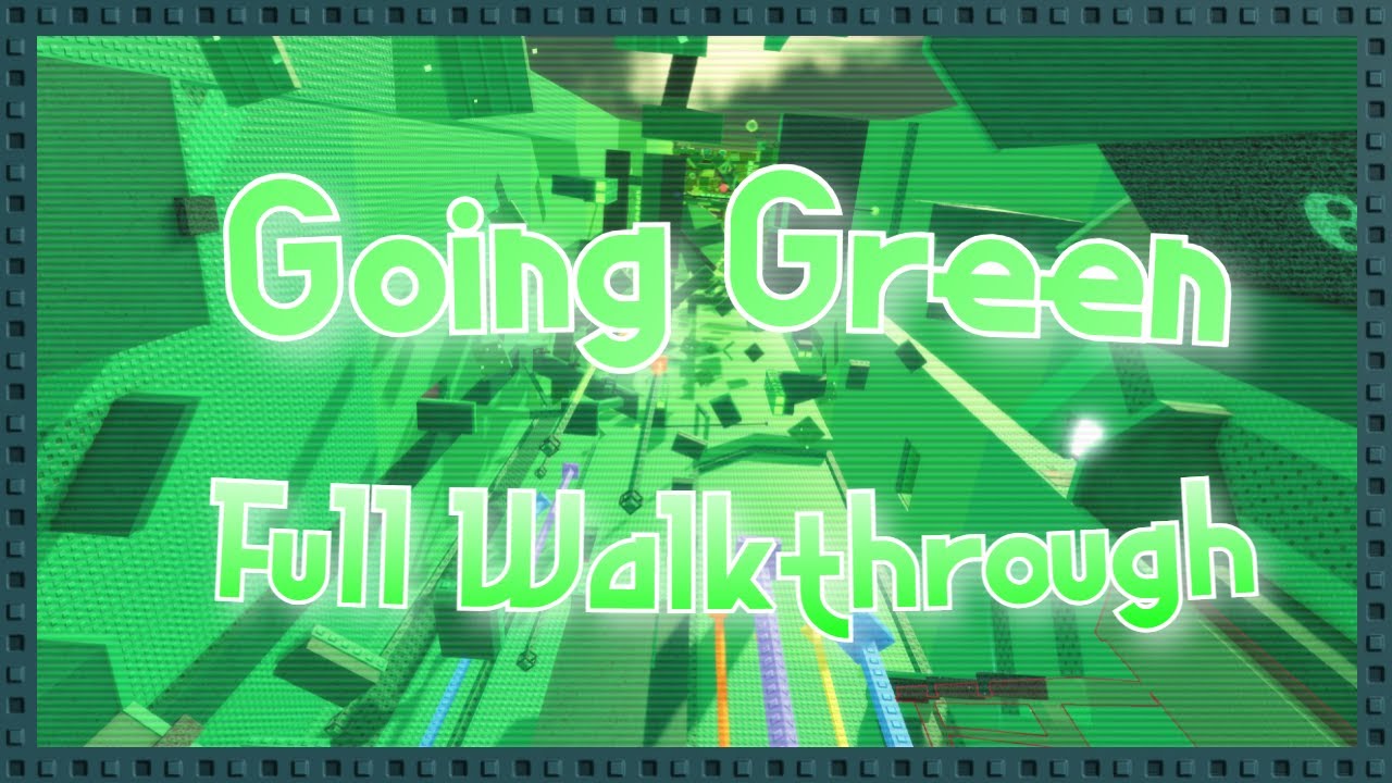 Going Green Walkthrough | Roblox Tower World - YouTube