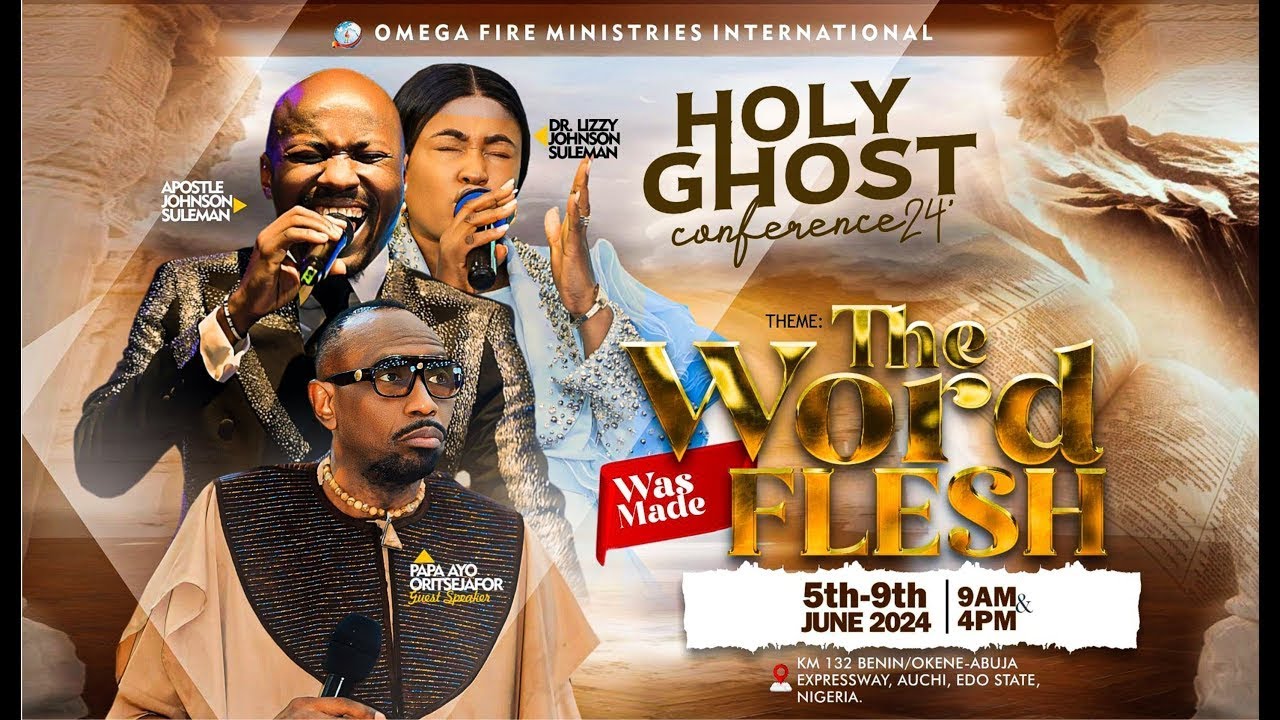 Holy Ghost Conference 2024 (Day 3 Evening) With Apostle Johnson Suleman ...