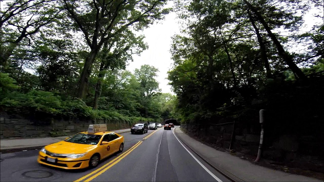 Central Park 79th Street, New York. USA. Manhattan - Driving through ...