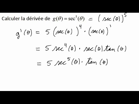Dérivée d'une fonction composée de base 2 - YouTube