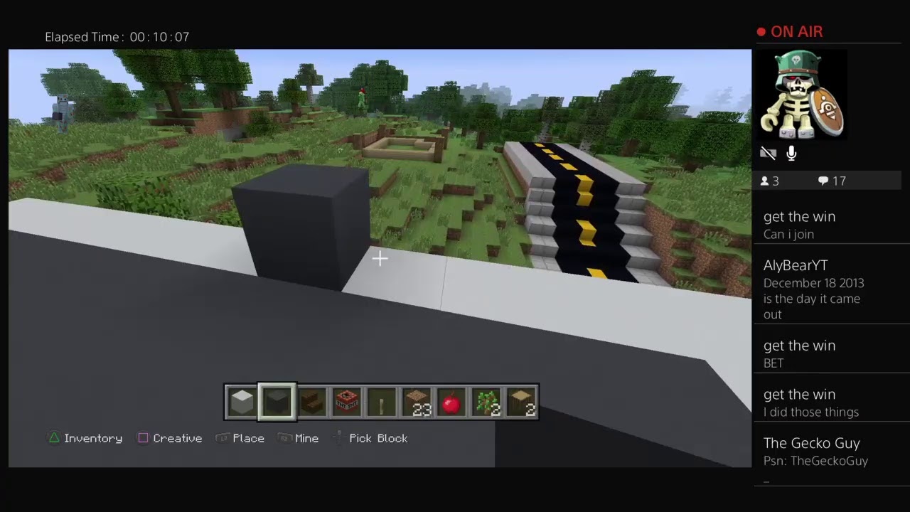 Minecraft ps4 Building A City (Come And Play ) - YouTube