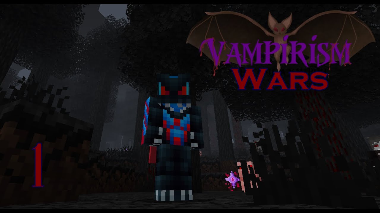THE HUNT BEGINS | Minecraft modded | Vampire Wars | 1 - YouTube