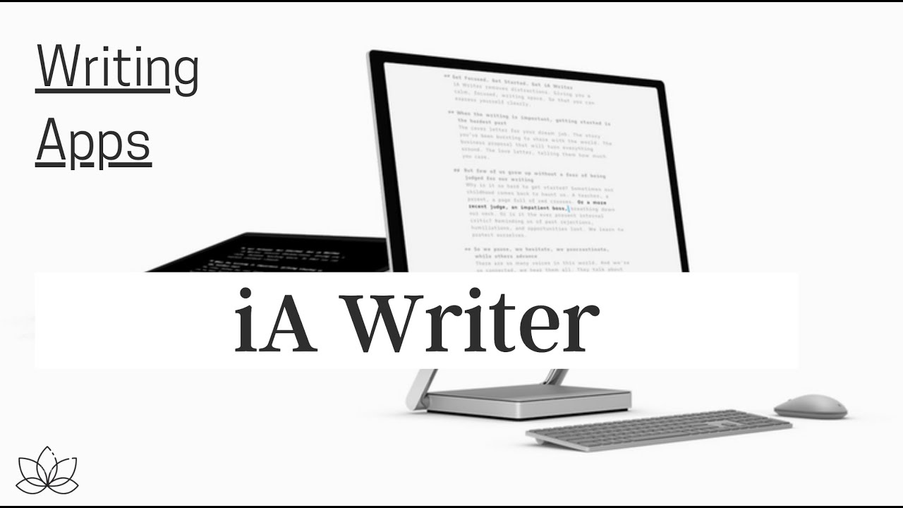 Writing Apps: iA Writer - Minimal and Strong Writing Environment - YouTube