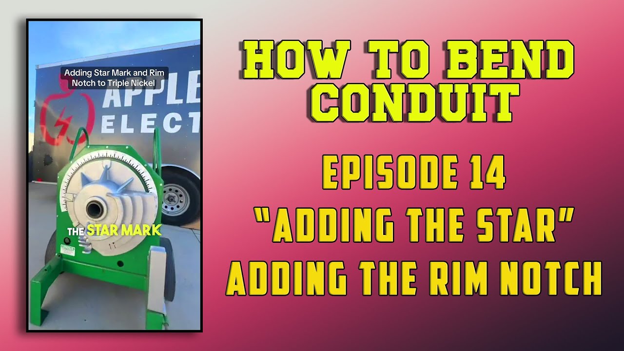 Adding Star Mark and Rim Notch to Electric Bender for Three-Point ...