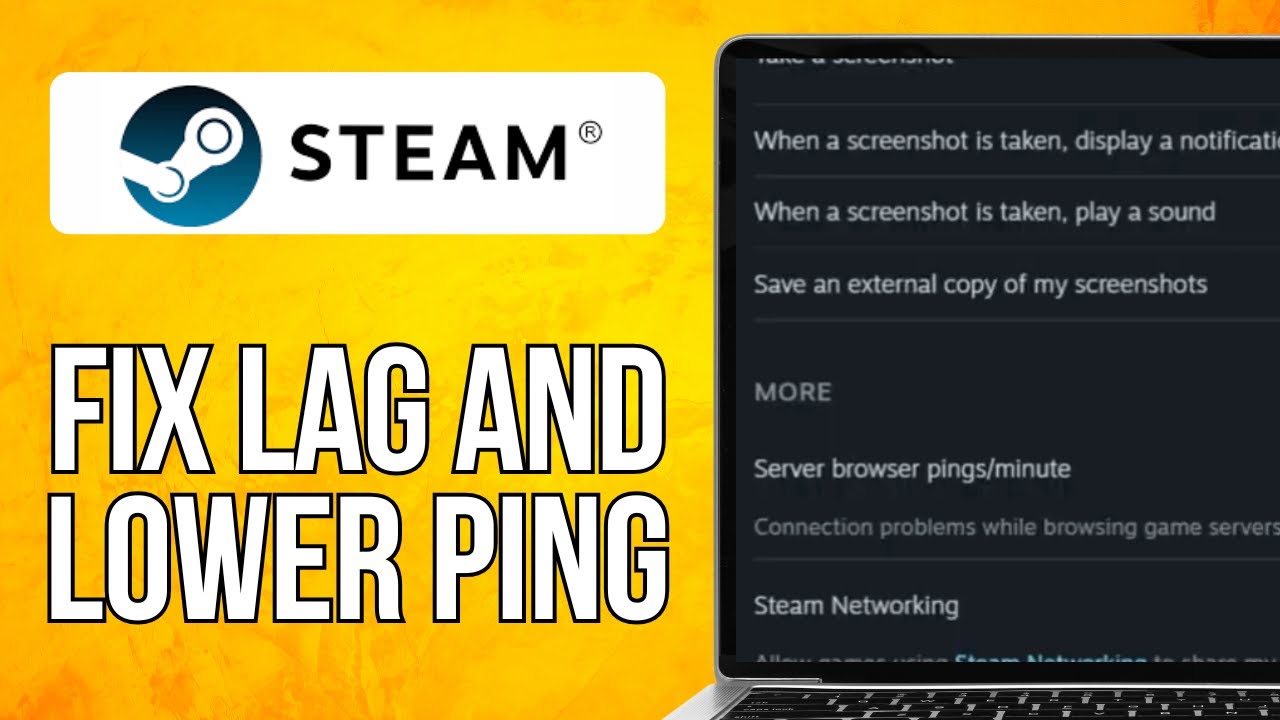 How To Fix Lag & Lower Ping In Steam Games (2025) No-Fuss Tutorial ...