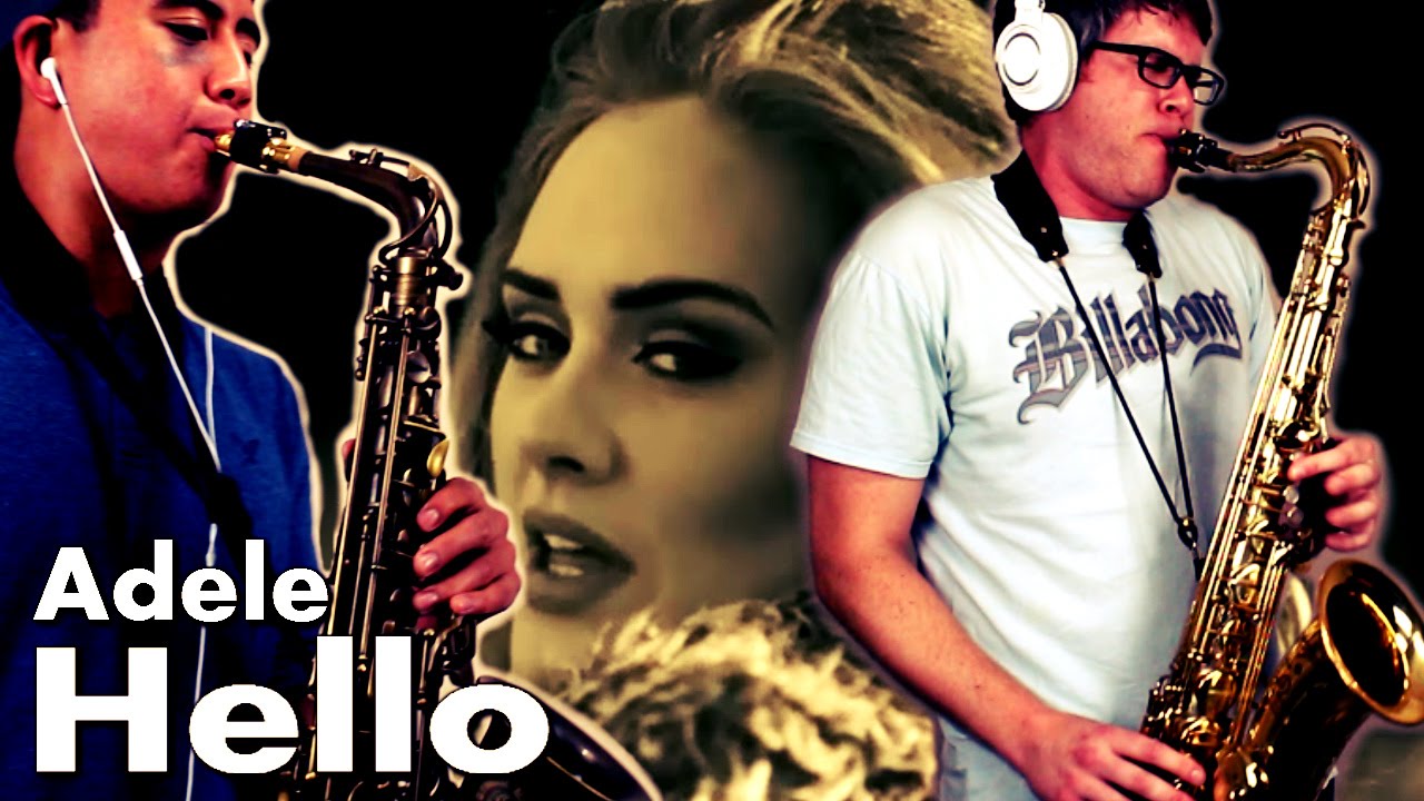 Adele - HELLO - Alto & Tenor Saxophone Cover - BriansThing & Austin ...
