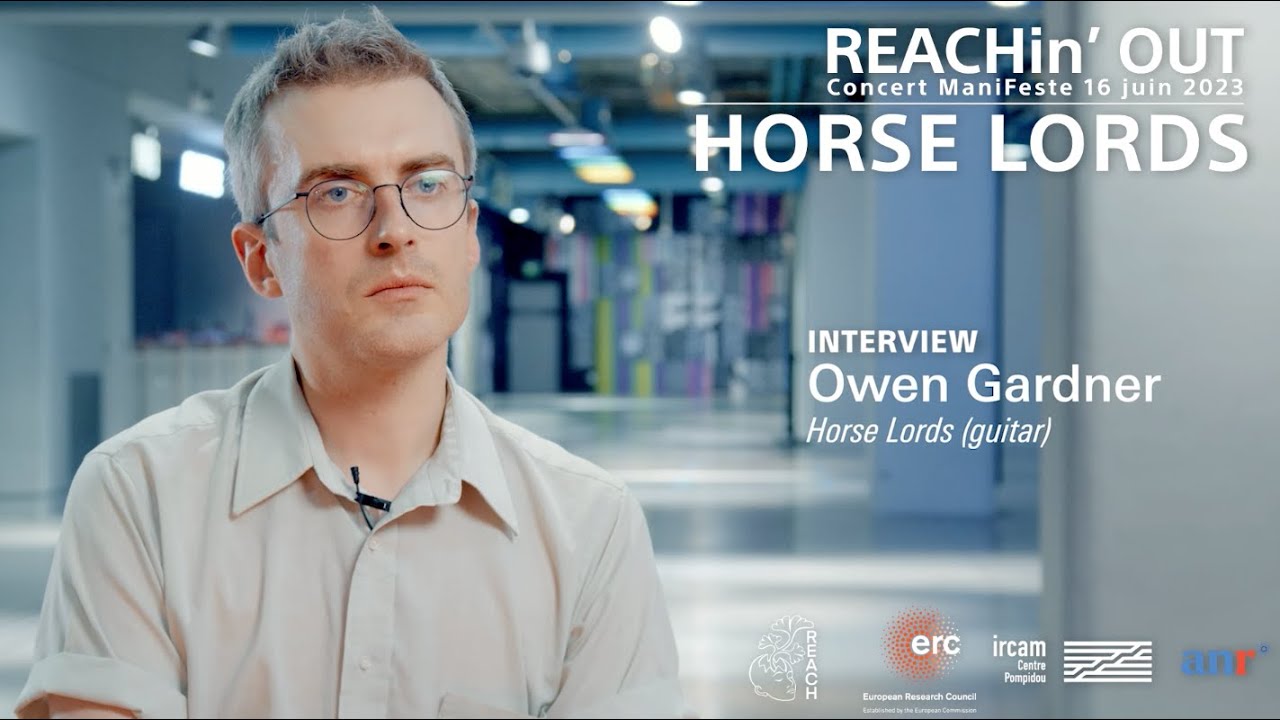 Projet REACH, interview de Owen Gardner des Horse Lords - YouTube