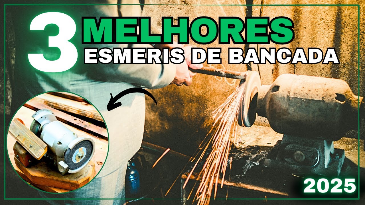 Melhores Moto Esmeris de Bancada 2025: Bremen 6”, Ferrari ME-6 ou FortG ...