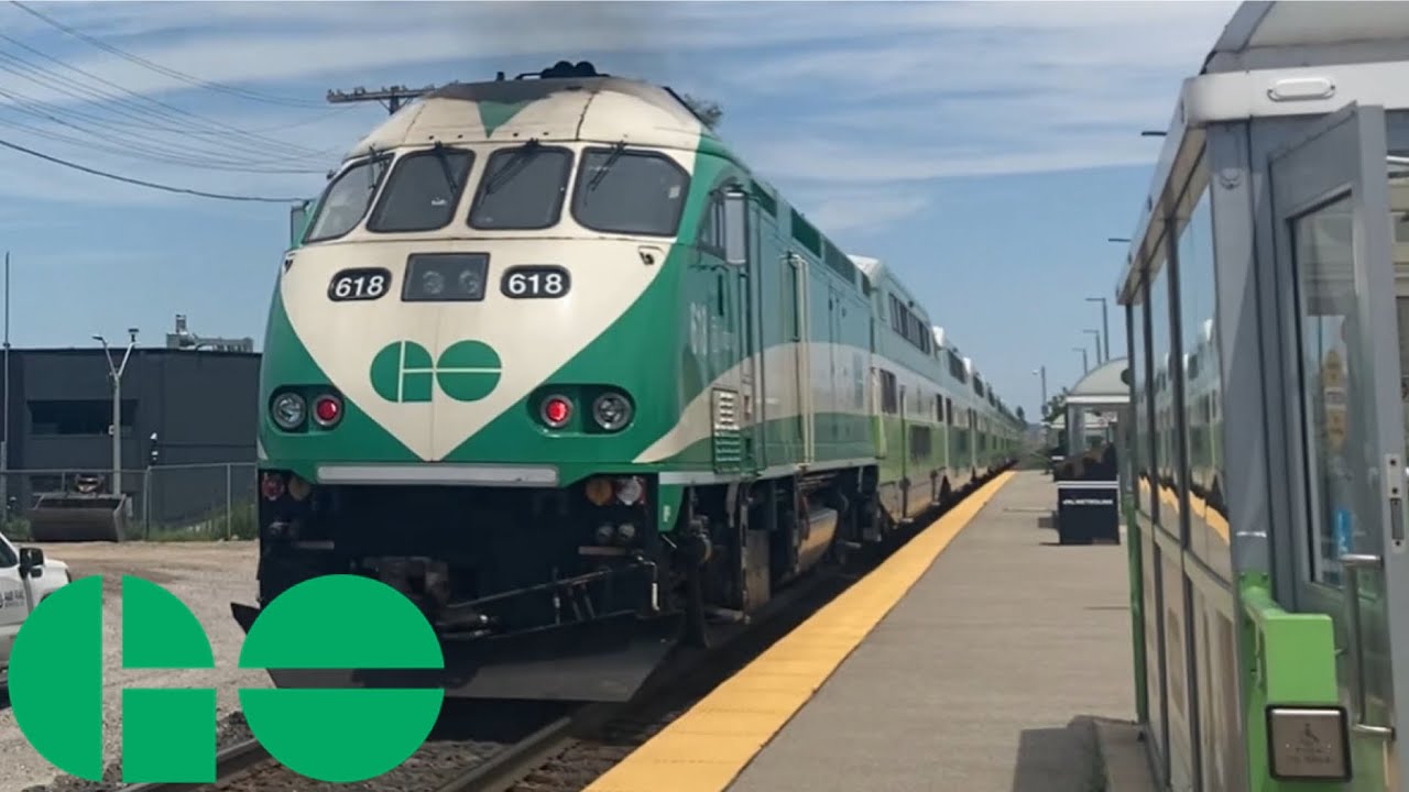 Riding a GO Train (Barrie Line) - YouTube