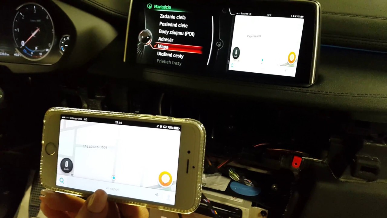 2016 BMW F16 HDMI PIP interface Airplay Waze navigation , www.bmwtuning ...