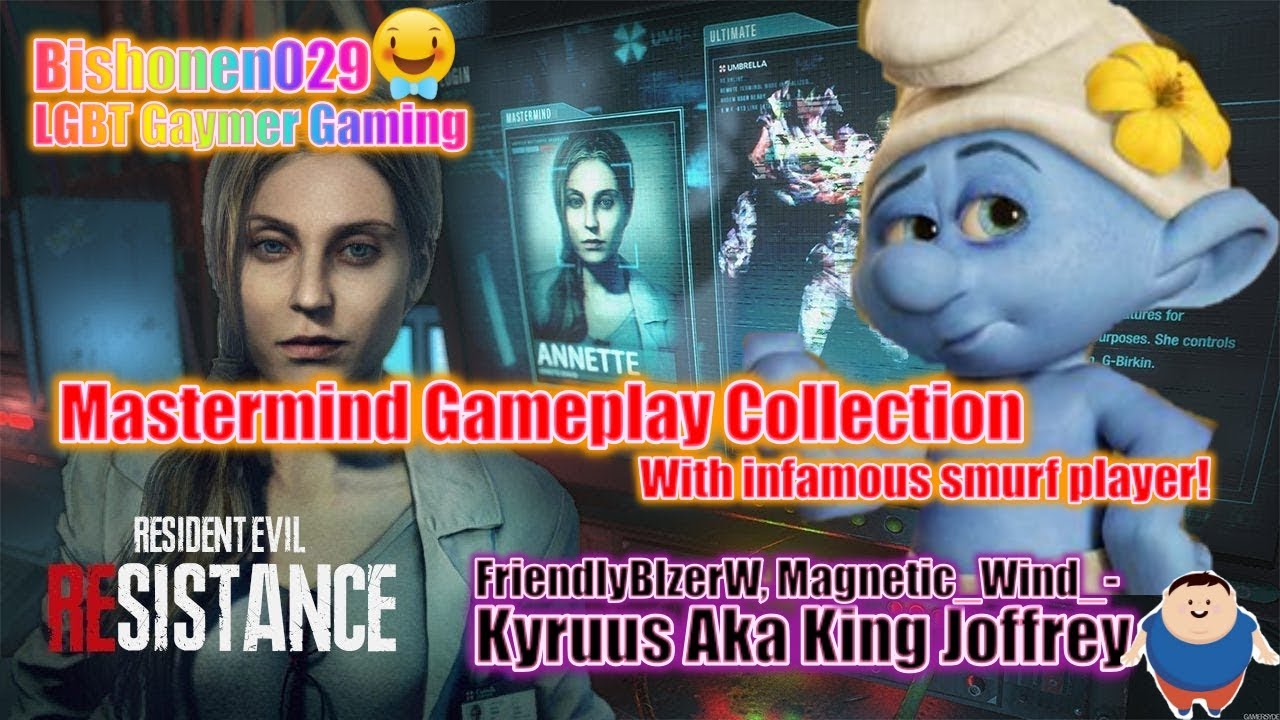 Resident Evil Resistance - The Infamous Smurf Player - KyruusStatic ...