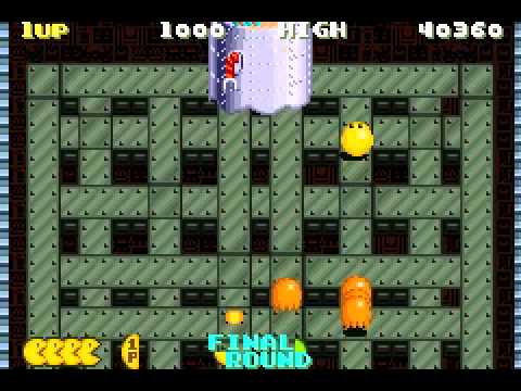 Pac Man Arrangement Playthrough Final Boss - YouTube