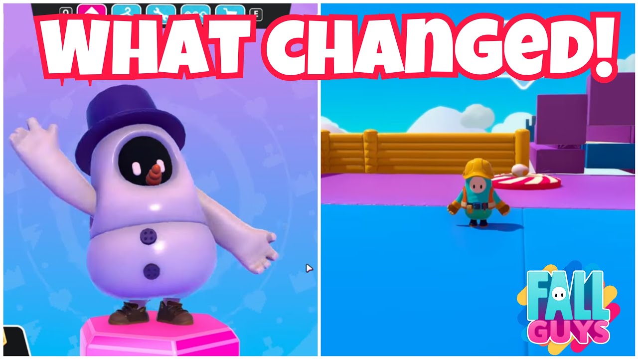 All Fall Guys IN GAME CHANGES in the 10.3 UPDATE! - YouTube