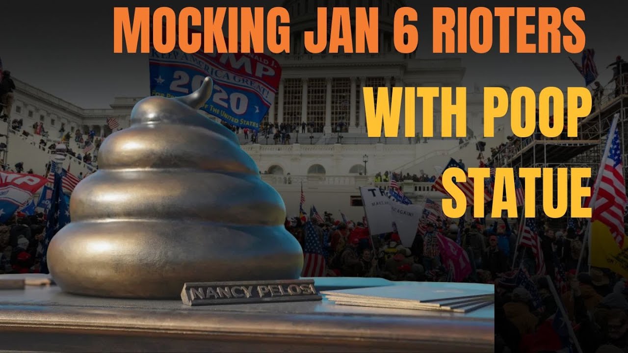 Bronze Poop Statue Mocking Jan 6 Capitol Rioters Draws Attention ...