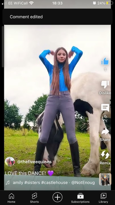 I’m sooo happy I hope Amelia sees this!!!!! #like #horse #horsegirl #fypシ #the5equines - YouTube