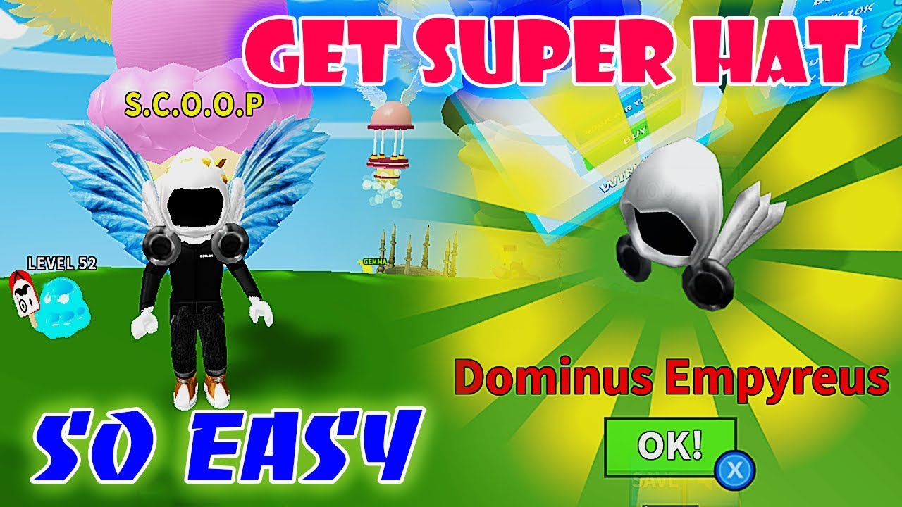 HUNTING DOMINUS HAT REALLY SO EASY IN ICE CREAM SIMULATOR || Roblox ...