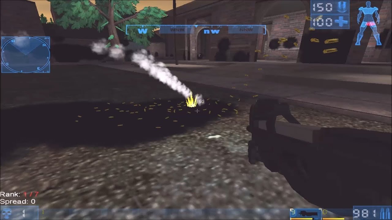 #OLDSCHOOL [hitscan and tracer] #VS [travelling projectile and tracer ...