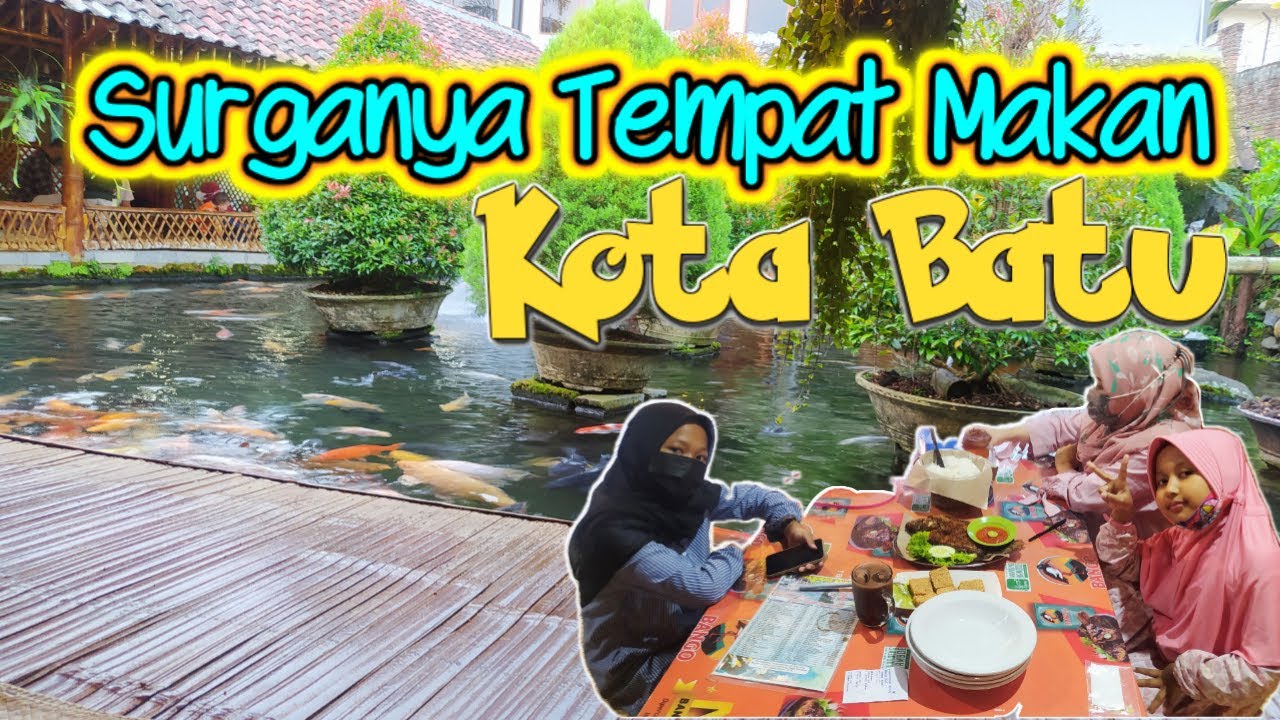 Lesehan Bambu || Terapi Ikan Koi || Warung Bambu - Batu Malang - YouTube
