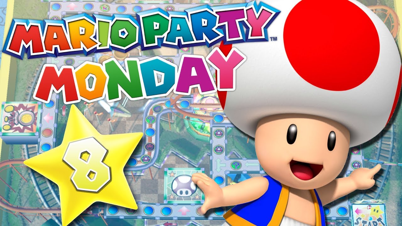 Mario Party Monday - Toad's Midway Madness - Mario Party 4 - YouTube
