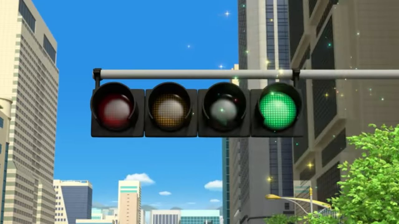 Tayo the Little Bus The Green Light Ruckus song - YouTube