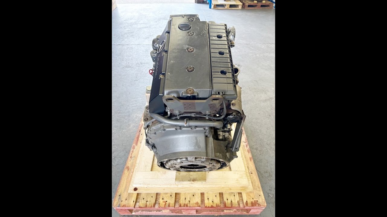 Mercedes 815 Atego Engine OM904 LA Low KMS MECE T 024 (V) - YouTube