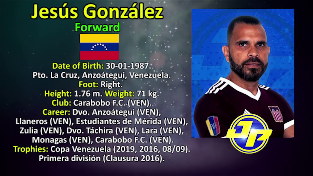 Jesús González - Forward - JP TALENTO - Venezuela - YouTube