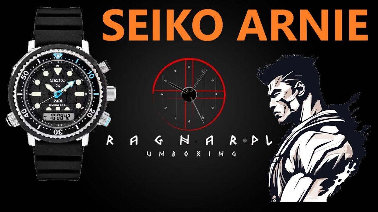 SEIKO ARNIE - kultowy model z lat 80tych - SNJ037P1, SNJ035P1 ...