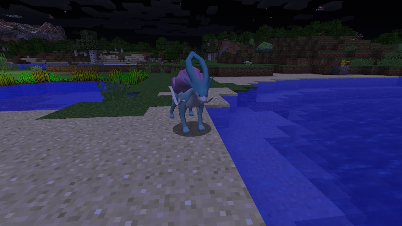 Pixelmon Ep.9 A wild Suicune! - YouTube