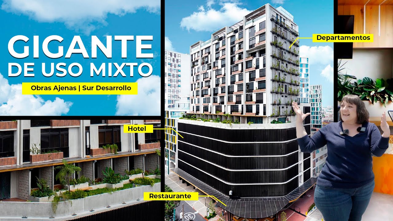 GIGANTE de USOS MIXTOS, Departamentos, Restaurante, Hotel | Obras Ajenas | Sur Desarrollos - YouTube