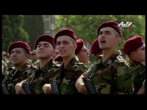 İlham Əliyev gənc əsgərlərin andiçmə mərasimində