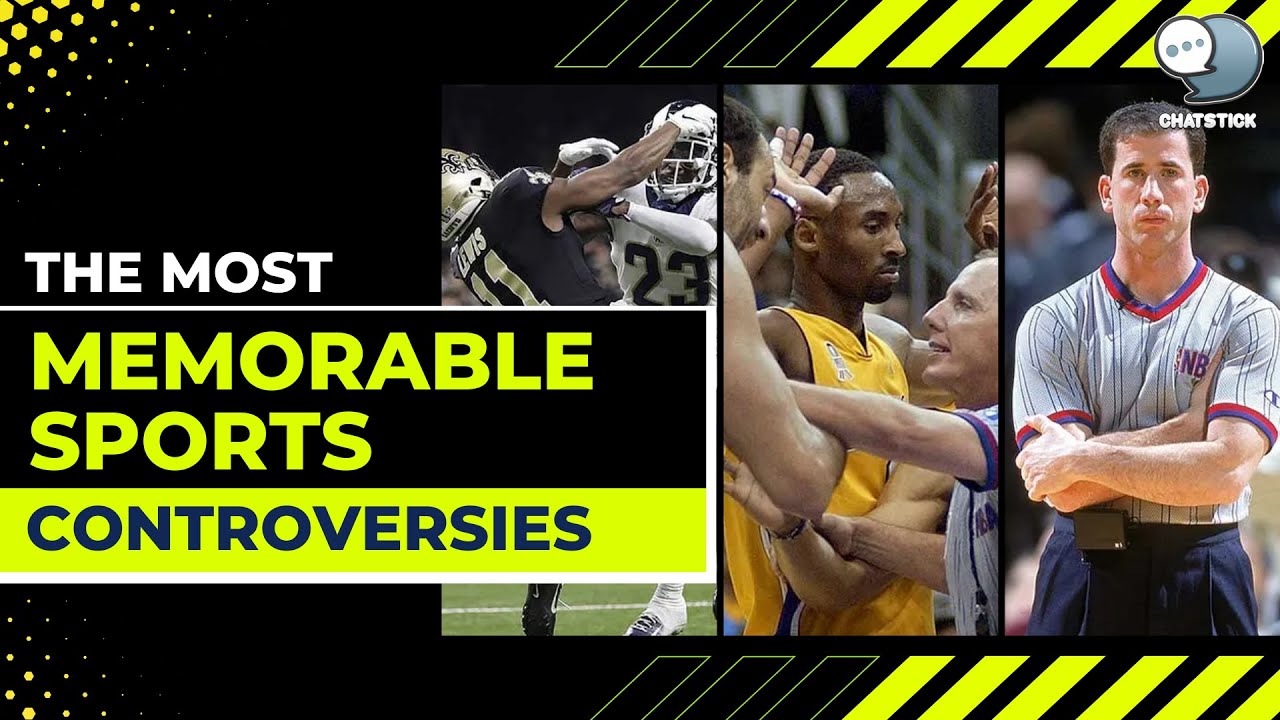 The Most Memorable Sports Controversies - YouTube