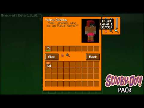 Minecraft WIP - Scooby-Doo! Pack - GUI for Velma Dinkley - YouTube