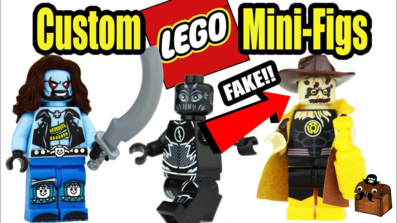 DC LEGO Knockoff Minifigures 2017 - YouTube
