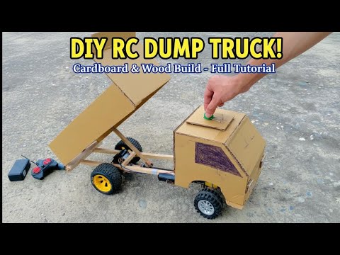 DIY RC Truck Made from Cardboard | How to Make Remote Control Truck at ...
