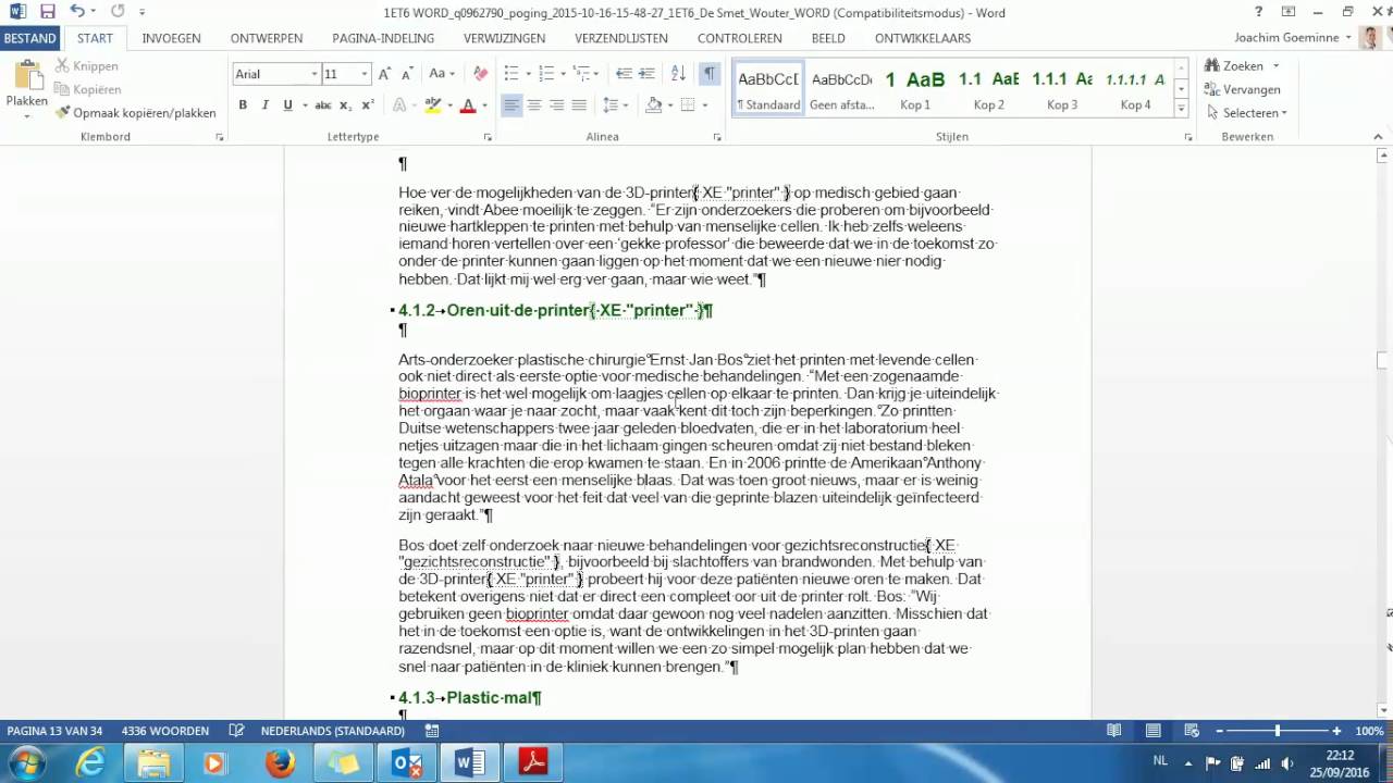 Indexering Word - YouTube