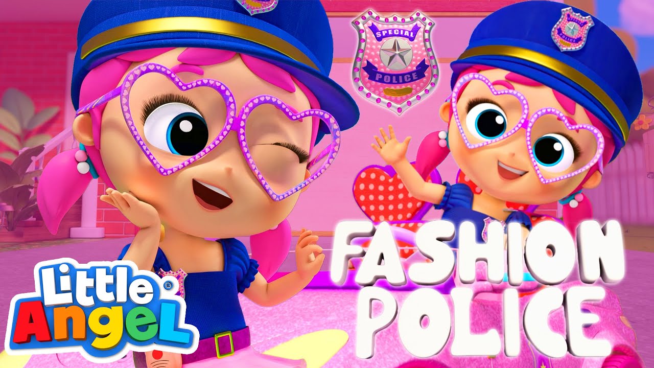 Princess Jill is the Fashion Police! | Jill's Playtime | Little Angel ...